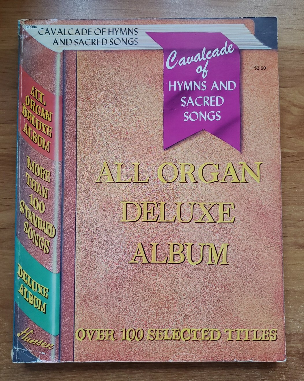 Cavalcade Hymns & Sacred Songs All Organ Deluxe Album Over 100 Songs ...