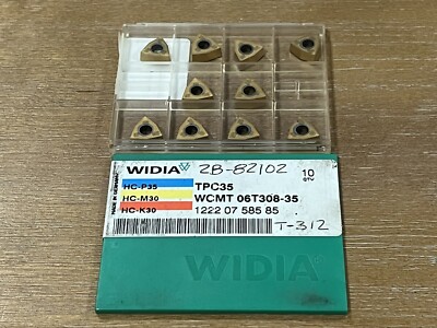 WIDIA Carbide Inserts - WCMT 06T308-35 TPC35 - Qty. 5 - NEW!!! | eBay