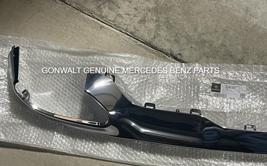 Mercedes-Benz GLC Class 16-19 Rear Chrome Skid Plate Lower Cover OE ...