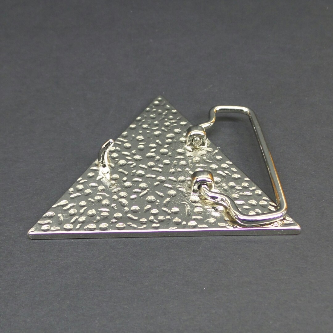 Rainbow Triangle Belt Buckle Pride Chrome Plated New | eBay