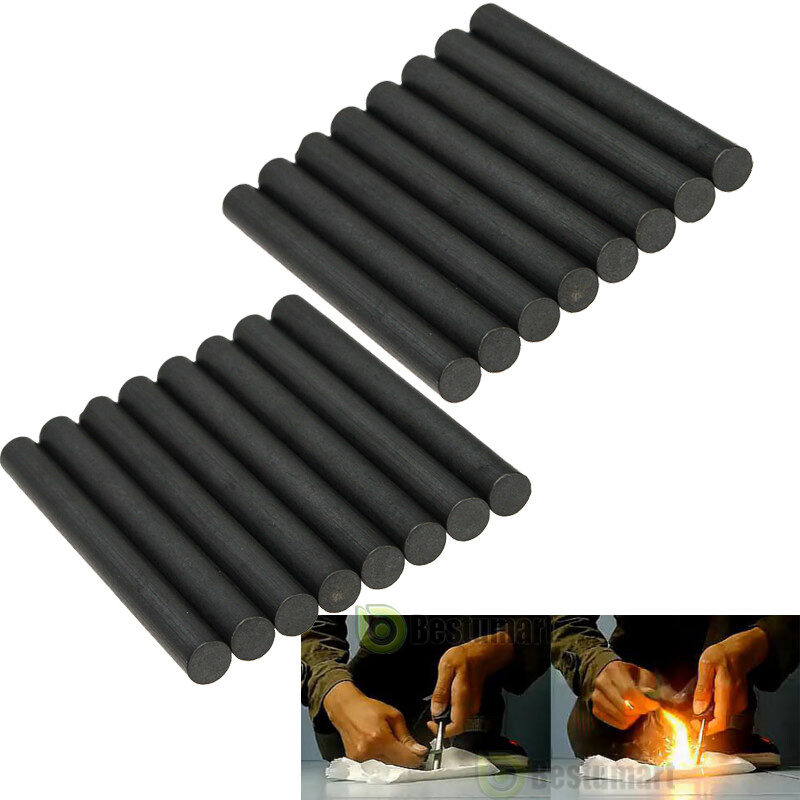 Lot Ferrocerium Ferro Magnesium Rod Flint Fire Starter Lighter Camping ...