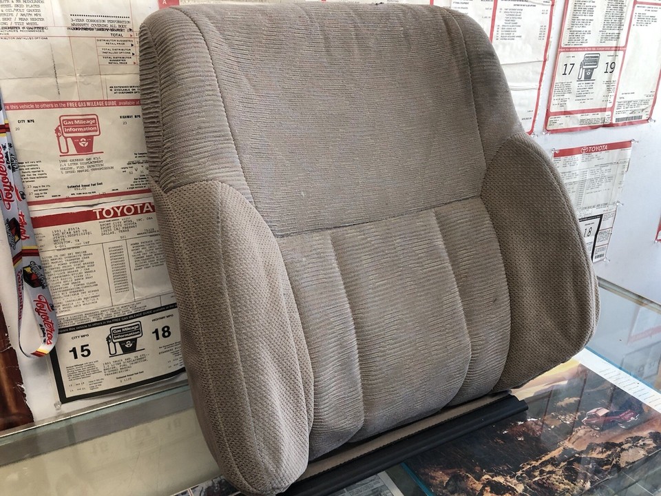 1996-2002 Toyota 4Runner SR5 TAN OAK cloth Upper seat cover cushion | eBay