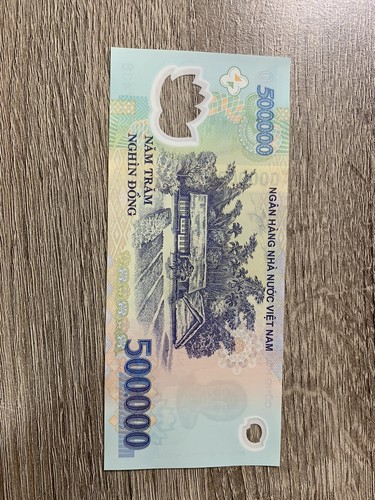 1,000,000 VIETNAM DONG Total. Cir 500000 X 2 Vnd Bills. 500,000 X 2 ...