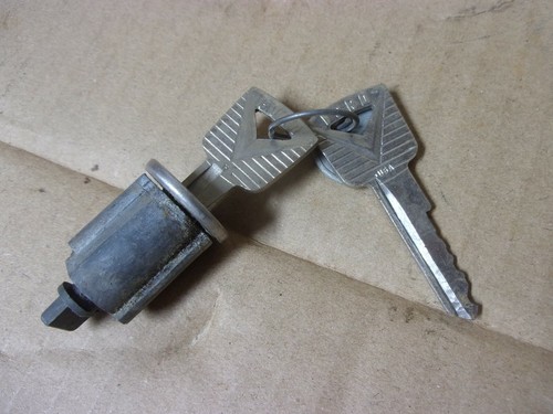 Vtg Ignition Lock Cylinder Tumbler Keys Car Truck 1960's Ford Mercury ...