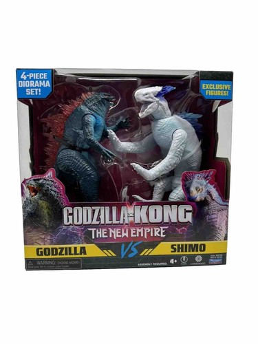 Godzilla X Kong: The New Empire Two Pack Figure Set. Godzilla Vs Shimo ...