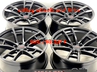 20" OEM FACTORY DODGE SCAT PACK WHEEl rims SET OF 4 5x115 satin black ...