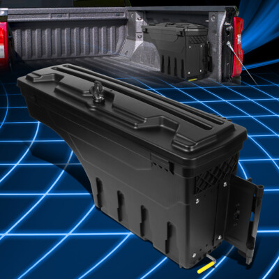 For 02-18 Ram 1500-3500 Truck Bed Wheel Well Storage Tool Box ...