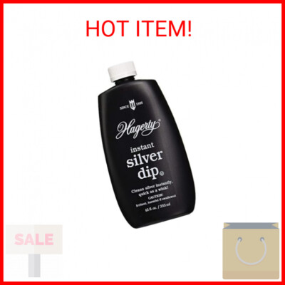 Hagerty Instant Silver Dip - Silver Cleaner and Heavy Tarnish Remover ...