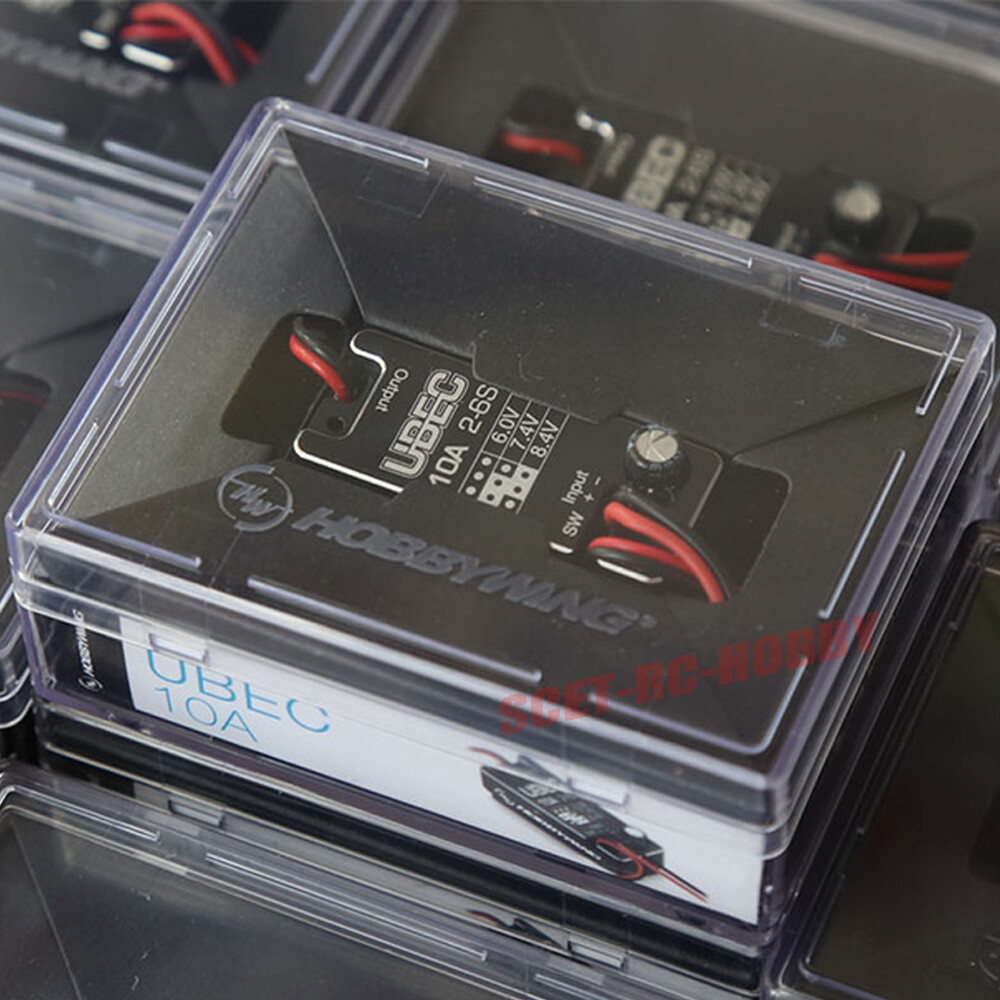 Hobbywing UBEC 10A-CAR 2-6S 10A-Plane Input 3-14S Adjustable Voltage 6/ ...