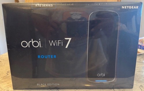 Netgear Orbi RBE971 Router WiFi 7 Quad Band Mesh Network 10G Internet ...