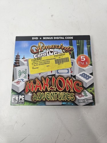 New Amazing Card Games: Mahjong Adventures - 5 Pack - PC Fast Free ...