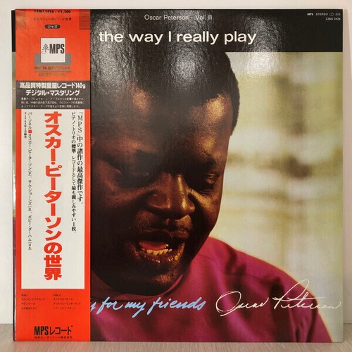 LP Oscar Peterson The Way I Really Play INCL OBI + INSERT NEAR MINT MPS ...