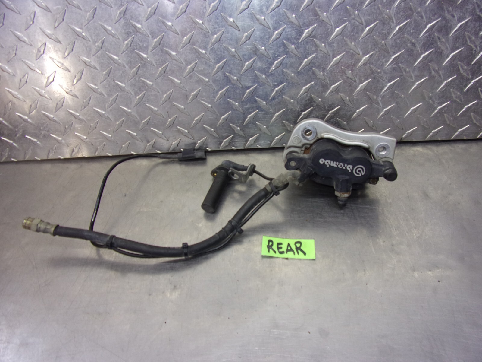 836 B BMW R1100RT R 1100 RT 1999 OEM REAR BRAKE CALIPER LINE HOSE | eBay