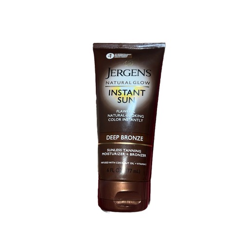 Jergens Natural Glow Instant Sun Self Tanner Lotion + Bronzer, Sunless ...