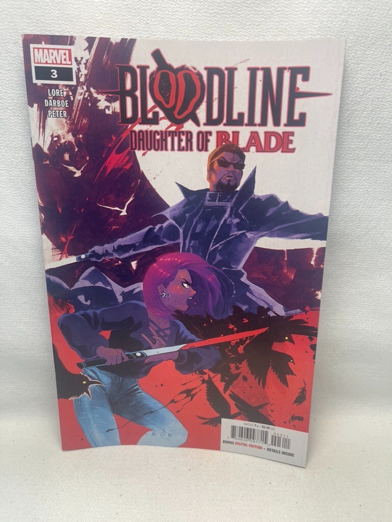 Marvel Bloodline Daughter of Blade #3 by (W) Danny Lore (A/CA) Karen ...
