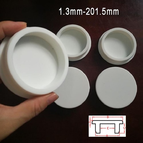 Stopper 31.3mm-201.5mm Silicone Rubber Blanking Pipe End Caps Plug ...