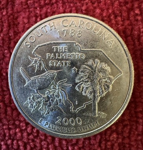 2000 D - South Carolina - State Quarter | eBay