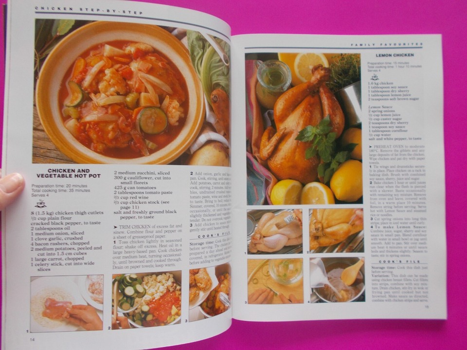 THE AUSTRALIAN WOMEN'S WEEKLY & FAMILY CIRCLE - CHICKEN COOKBOOKS ...