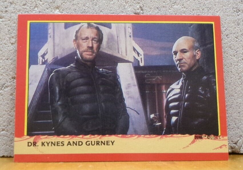 DUNE ORIGINAL 1984 FLEER TRADING CARD - DR. KYNES AND GURNEY | eBay