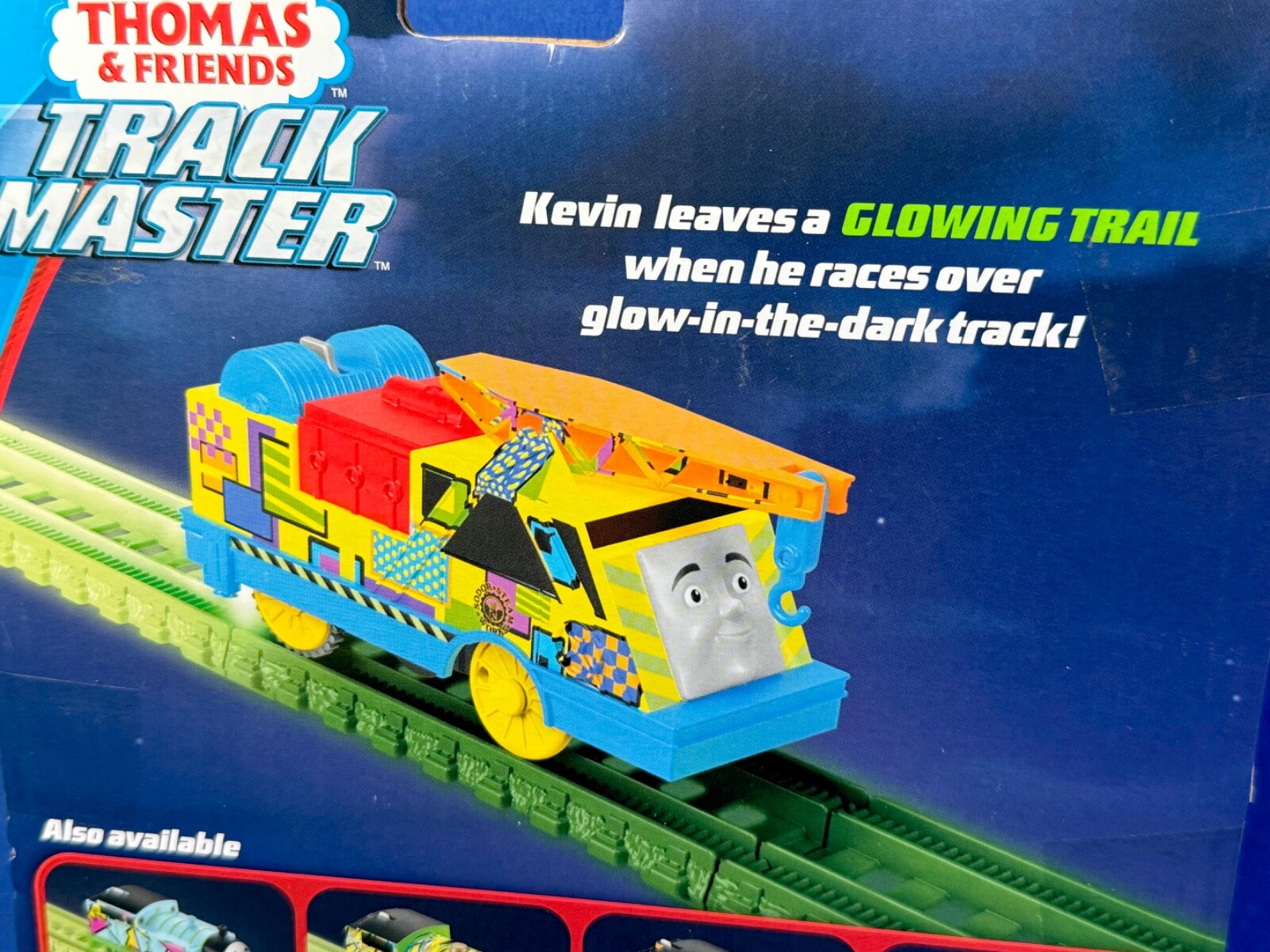 Thomas & Friends Trackmaster HYPER Glow Kevin Engine Train Playset for ...