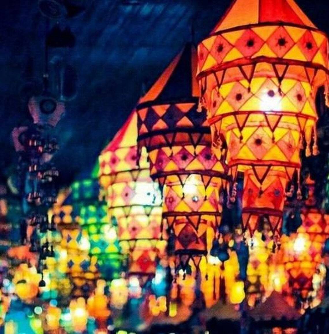 Indian Wedding Lanterns