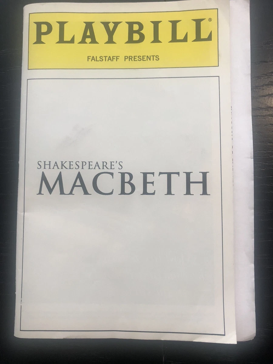 Macbeth Playbill