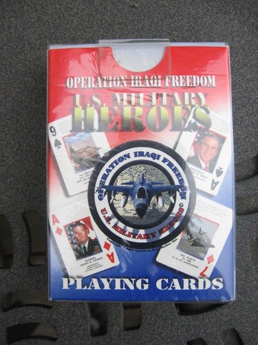U.S. Military Heroes-Iraqi Freedom Playing Cards - NIP | eBay