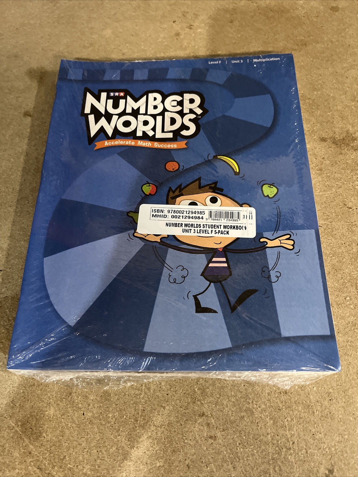 Number Worlds, Level F Unit 3 Student Workbook 5-Pack by McGraw Hill ...