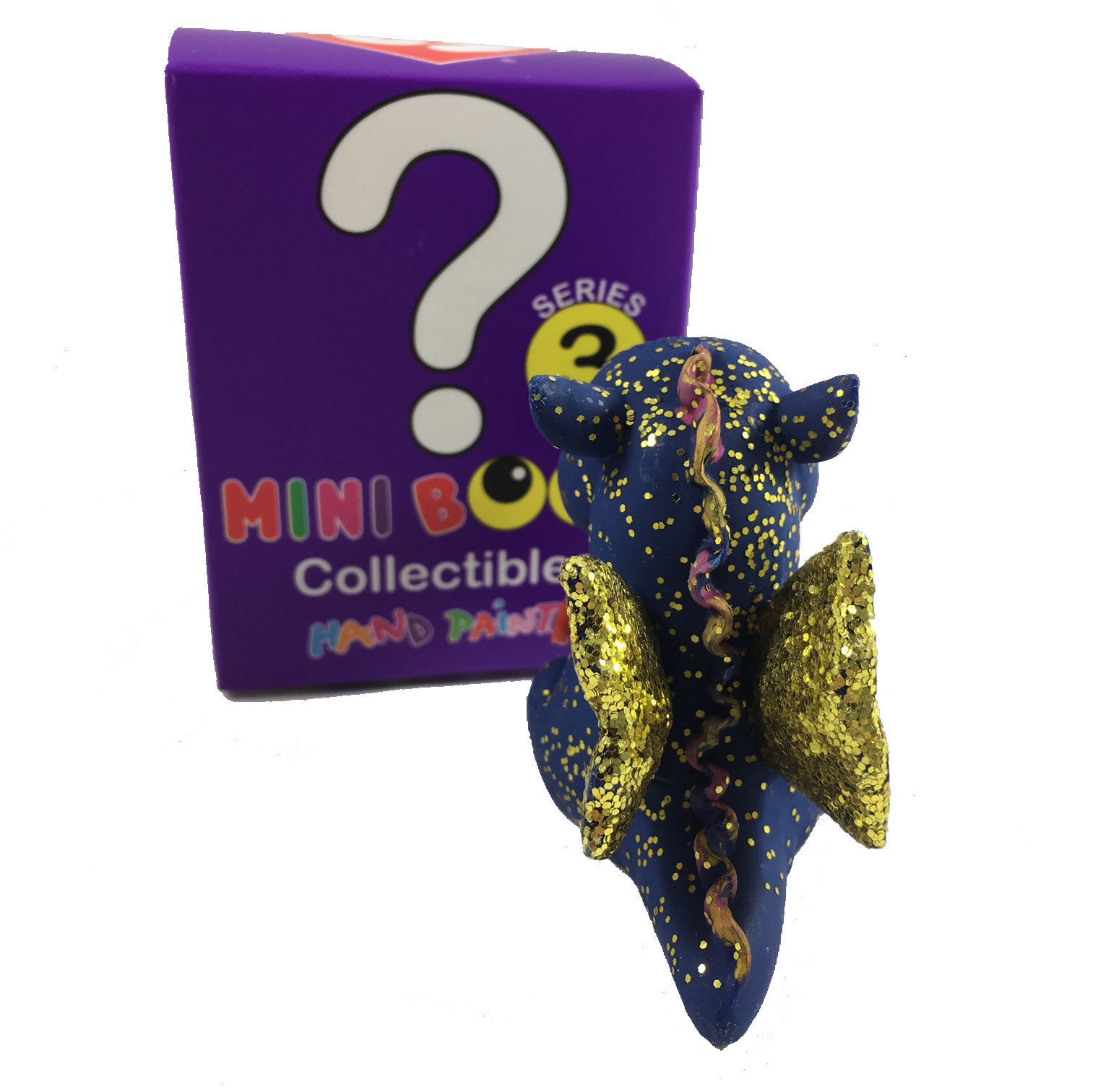 TY Beanie Boos Mini Boo SAFFIRE Blue Dragon Chaser Series 3 Collectible ...