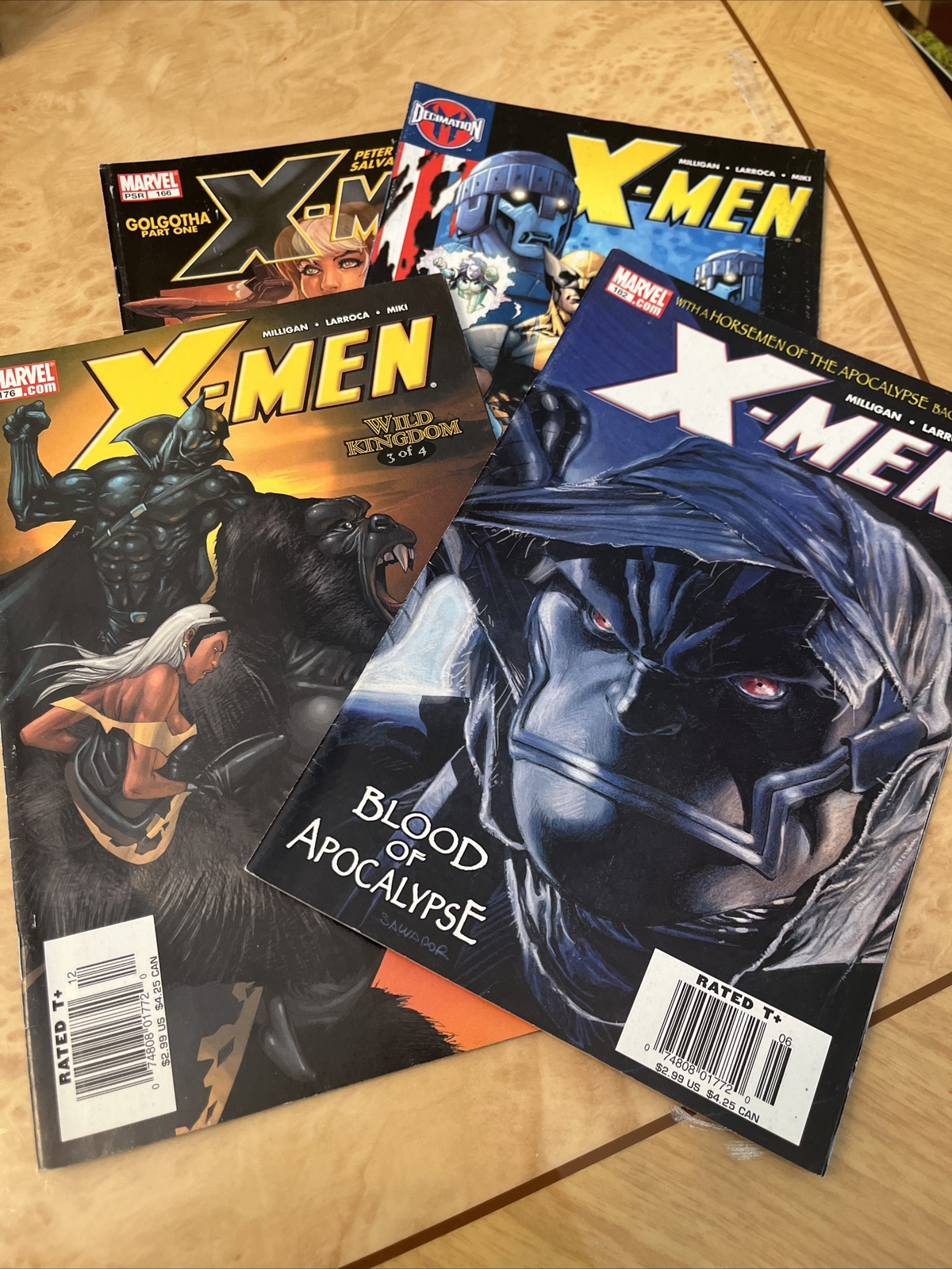 X-Men lot of 4 Comic Books Marvel Decimation Exc Cond | eBay