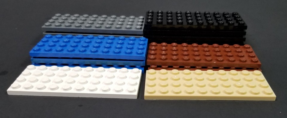 LEGO 16 Parts 4x10 # 3030 Flat Plate MULTI COLOR | eBay