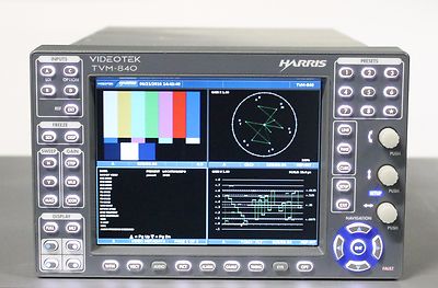 Videotek Harris TVM-840 Harris SDI Waveform Monitor | eBay
