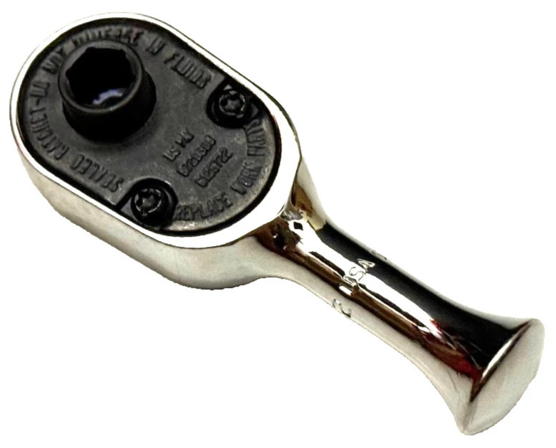 SNAP ON TOOLS USA TMK72 1/4" Drive Stubby Magnetic Bit Ratchet SHIPS ...