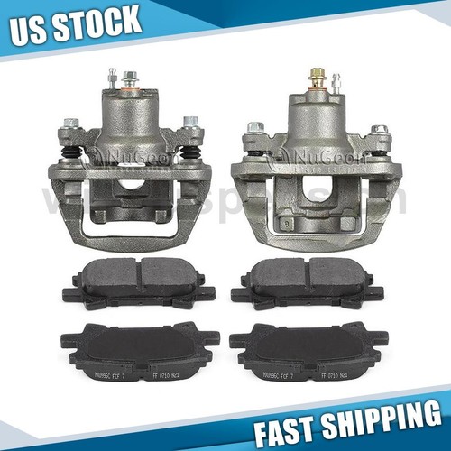 Rear Brake Calipers Ceramic Brake Pads for 2004 2005 2006 Lexus RX330 ...