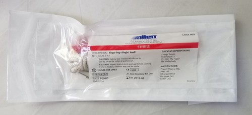 Allen Medical Sterile Mesh Finger Traps Size Small Ref 30522-5-A1 | eBay