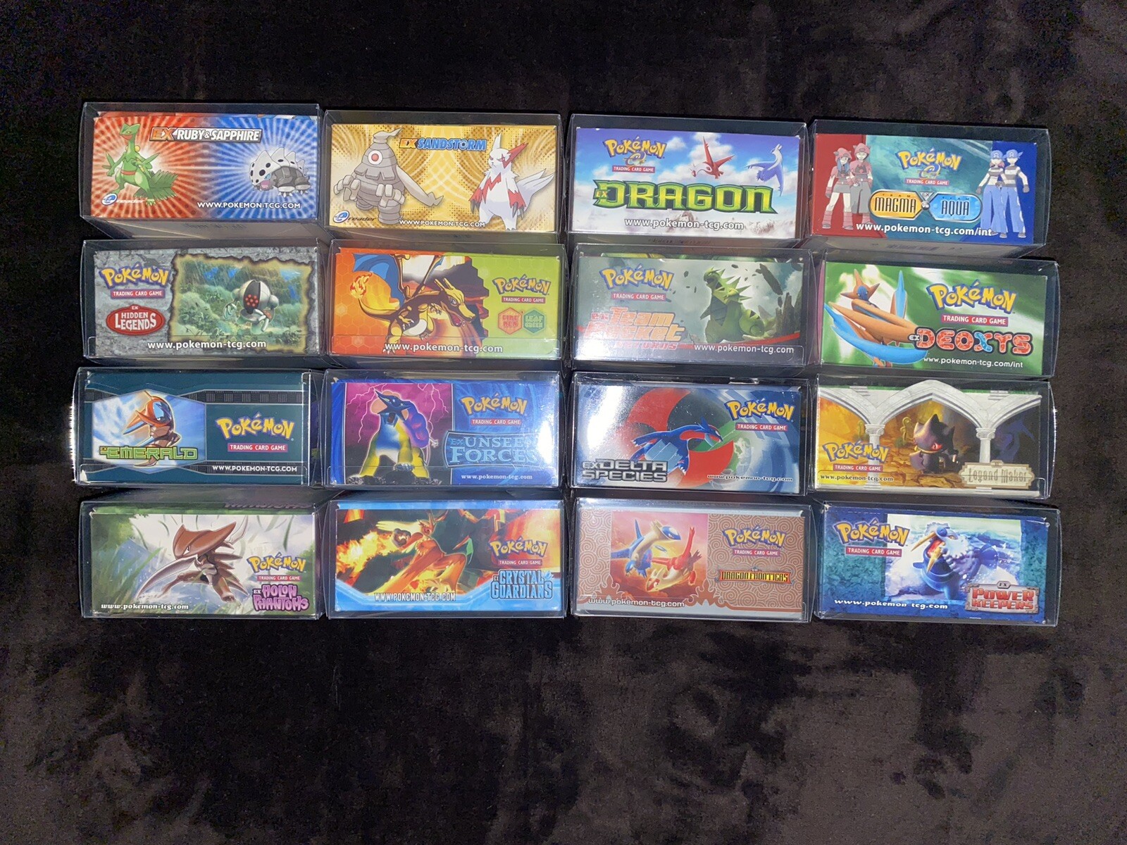 💎MASTER SET - Pokémon Empty Booster Box Collection - 100+ Boxes! 1999 ...