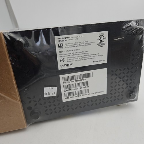 Charter Spectrum 101-h HD Cable Digital Video Receiver With Power ...