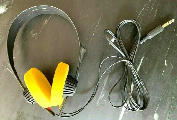 Sennheiser HD 414 Headband Headphones - Black/Yellow for sale online | eBay