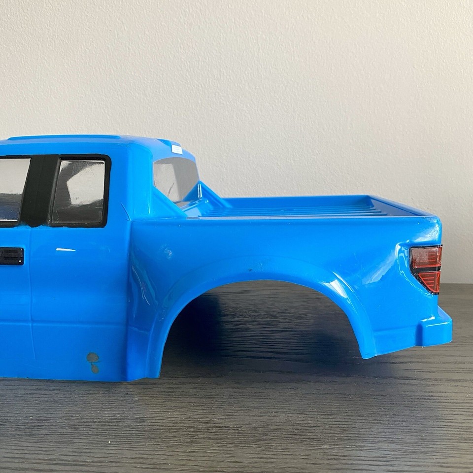 Traxxas 1/10 Ford F150 SVT Raptor Pickup Truck Blue Body Shell for ...