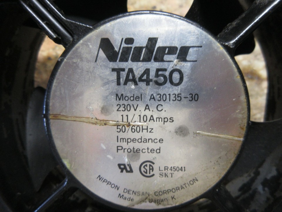 NIDEC TA450 MODEL A30135-30 230V AC 50/60HZ FAN EACH 1 | eBay