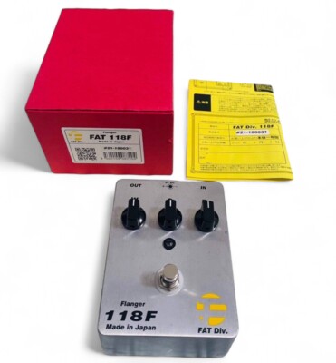FAT Div. 118F Flanger FAT 118F Good working item From Japan FAT Div. 118F Flanger FAT 118F Good working item From Japan
