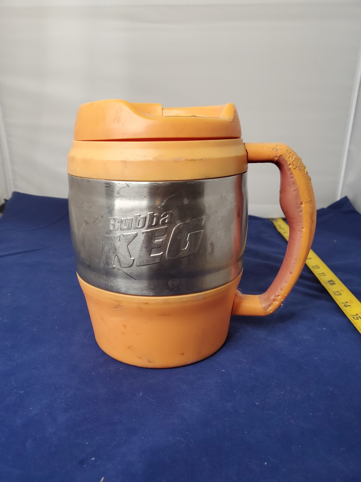 Bubba Keg 52 Ounce Orange & Stainless Travel Mug Handle Hot or Cold Insulated | eBay