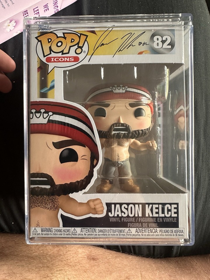 Funko Pop! Shirtless Jason Kelce Funko Pop! Vinyl Figure with Hard ...