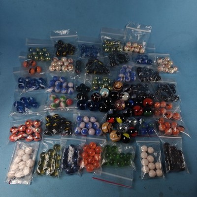 Huge Lot Of Vacor Marbles Shooters And Others Marble King | eBay