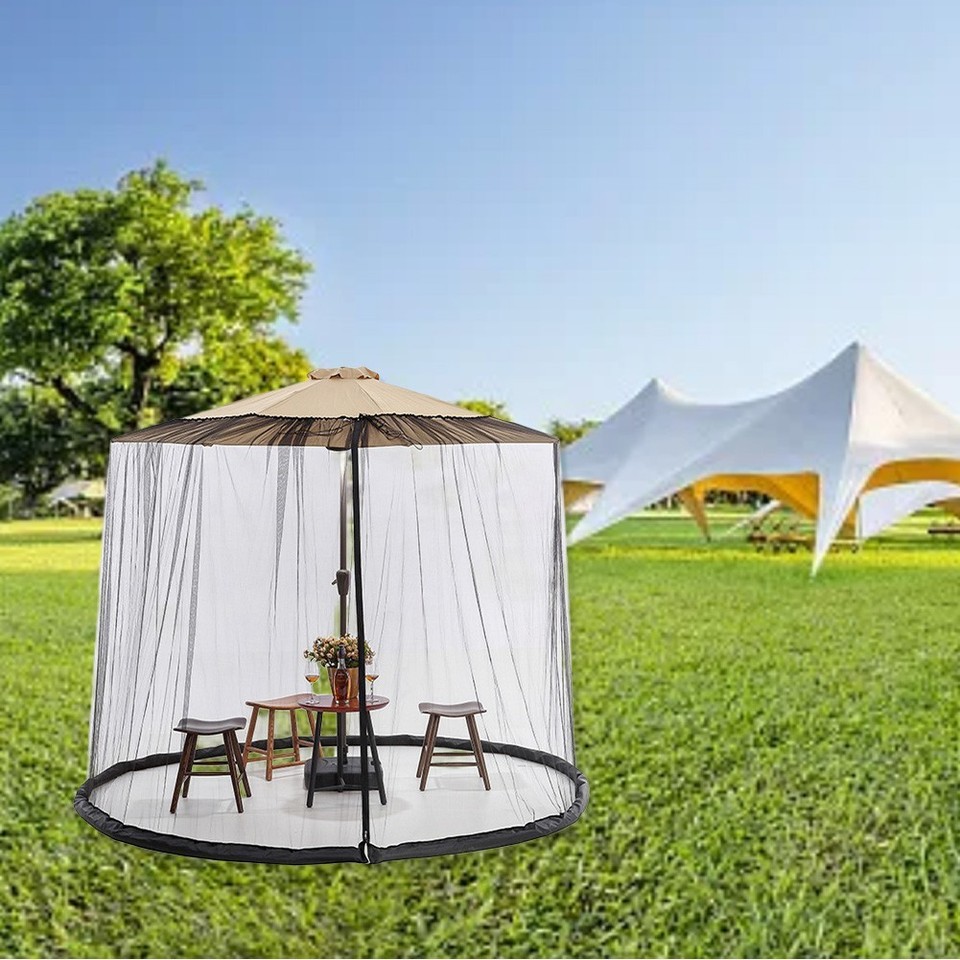 Outdoor Umbrella Screen Easy Setup Design Lightweight Structure Outdoor ...