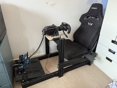 Pro SIM Racing Rig, VRS DirectForce Pro Wheel Base, Cube Controls ...