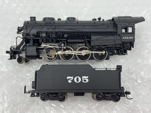 HO Bachmann Santa Fe 2-8-0 Powered Steam Locomotive ATSF #705 | eBay