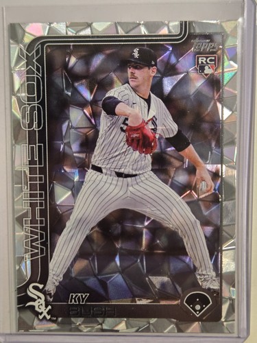 KY Bush RC 2025 Topps Series 1 Silver Diamante Foil Chicago White Sox ...