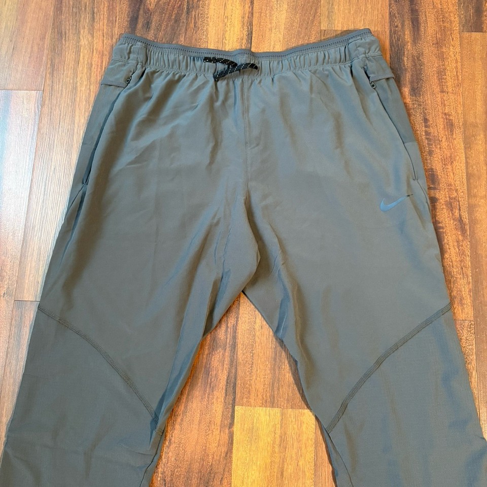 Nike Running Dri-FIT Run Division Pants Phenom Grey Mena Size Medium ...