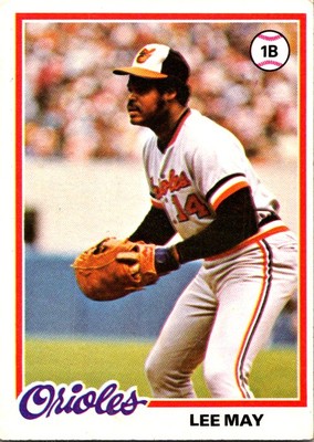 1978 Topps #640 Lee May baseball card 7e | eBay